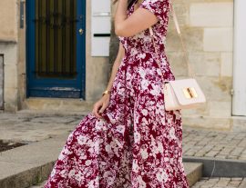robe-longue-floral-rouge-shein