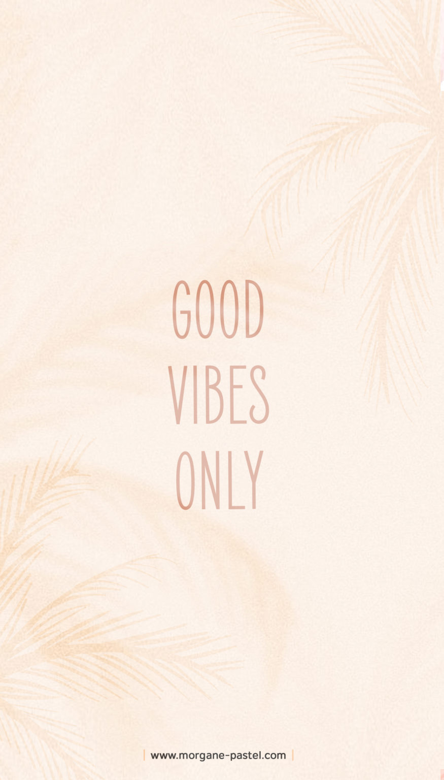 Fond d'écran Summer Vibes - Mai 2020 - Blog Morgane Pastel