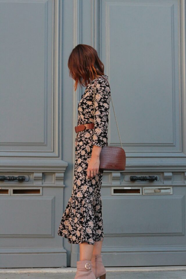 Comment porter la robe longue en hiver ? - Morgane Pastel
